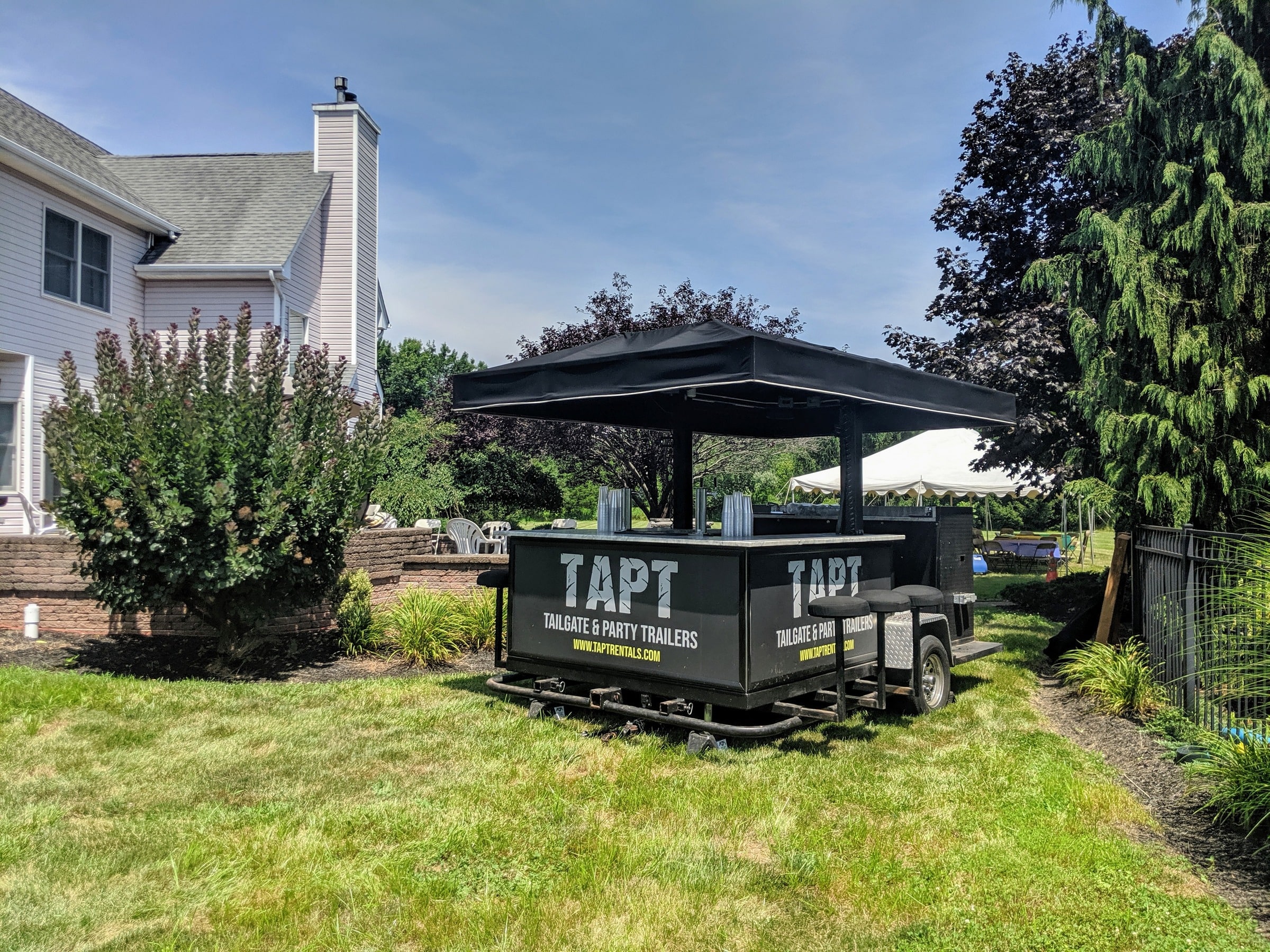 Tailgating & Mobile Bar Trailer Rentals NJ | TAPT